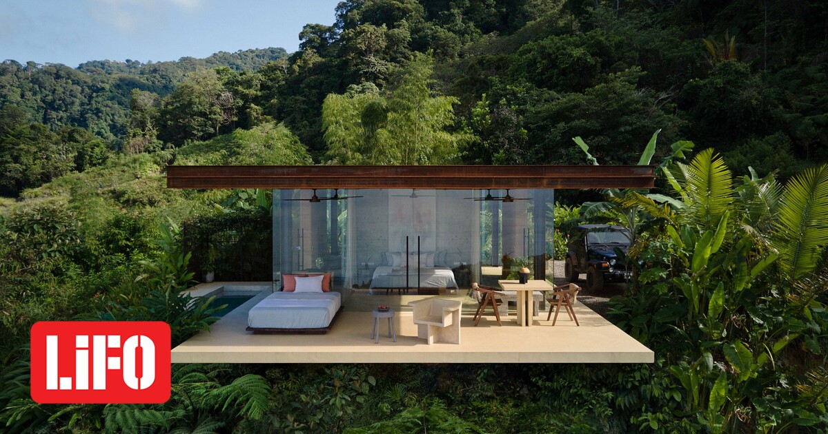 Μια βίλα αιωρείται πάνω από τη ζούγκλα της Κόστα Ρίκα | LiFO